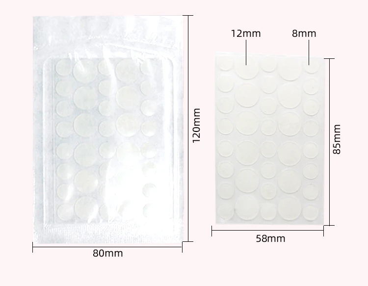 New Shape Acne Care Pimple Patch Manufacturer Hydrocolloid Acne Patches ...