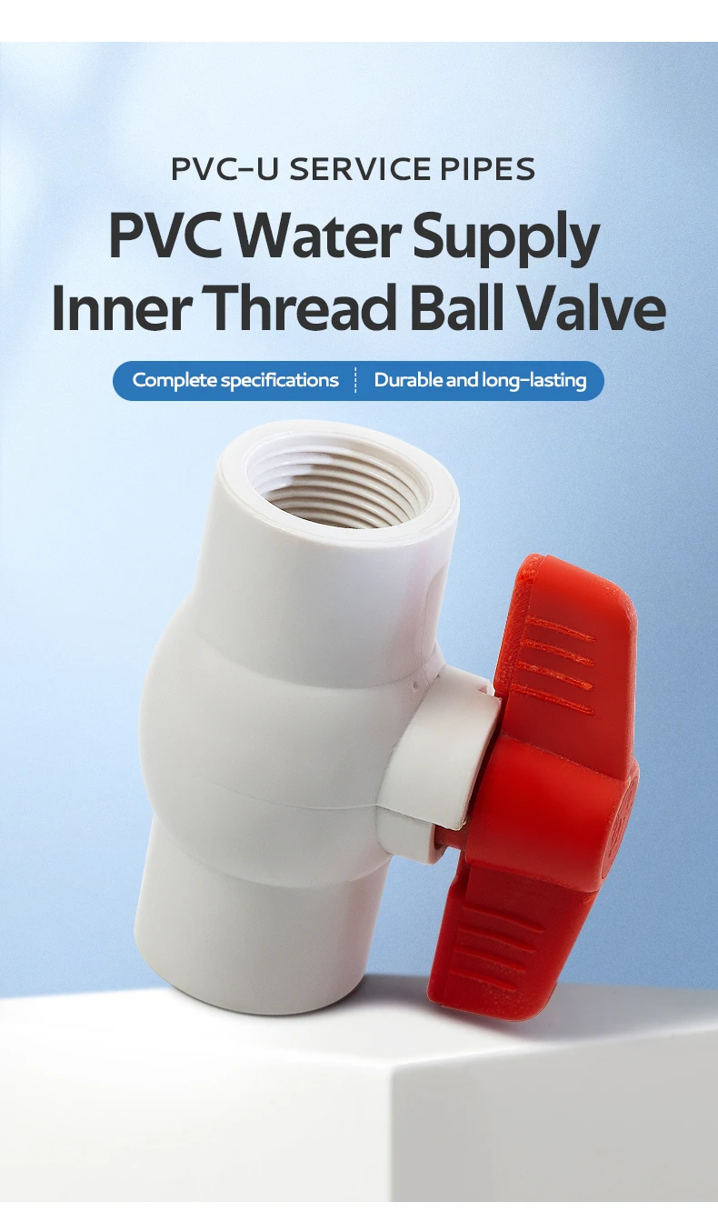 Hs High Precision Water Supply Pvc Pipe Fittings Handle Plastic Compact ...