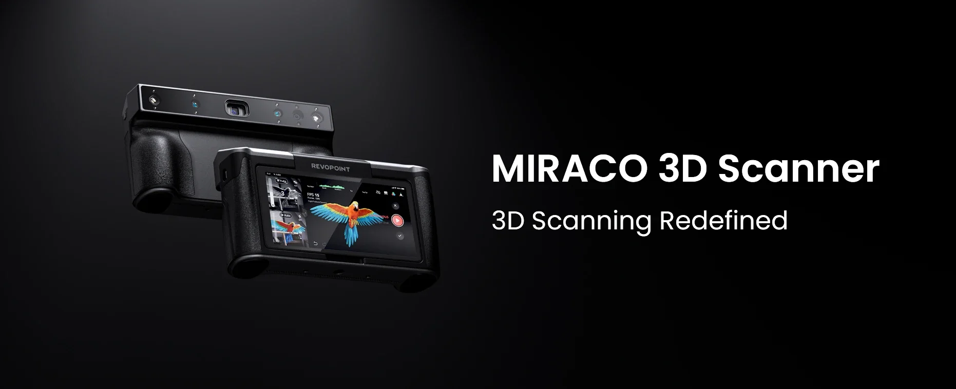 Revopoint MIRACO PRO 3D Scanner - Precision & Color