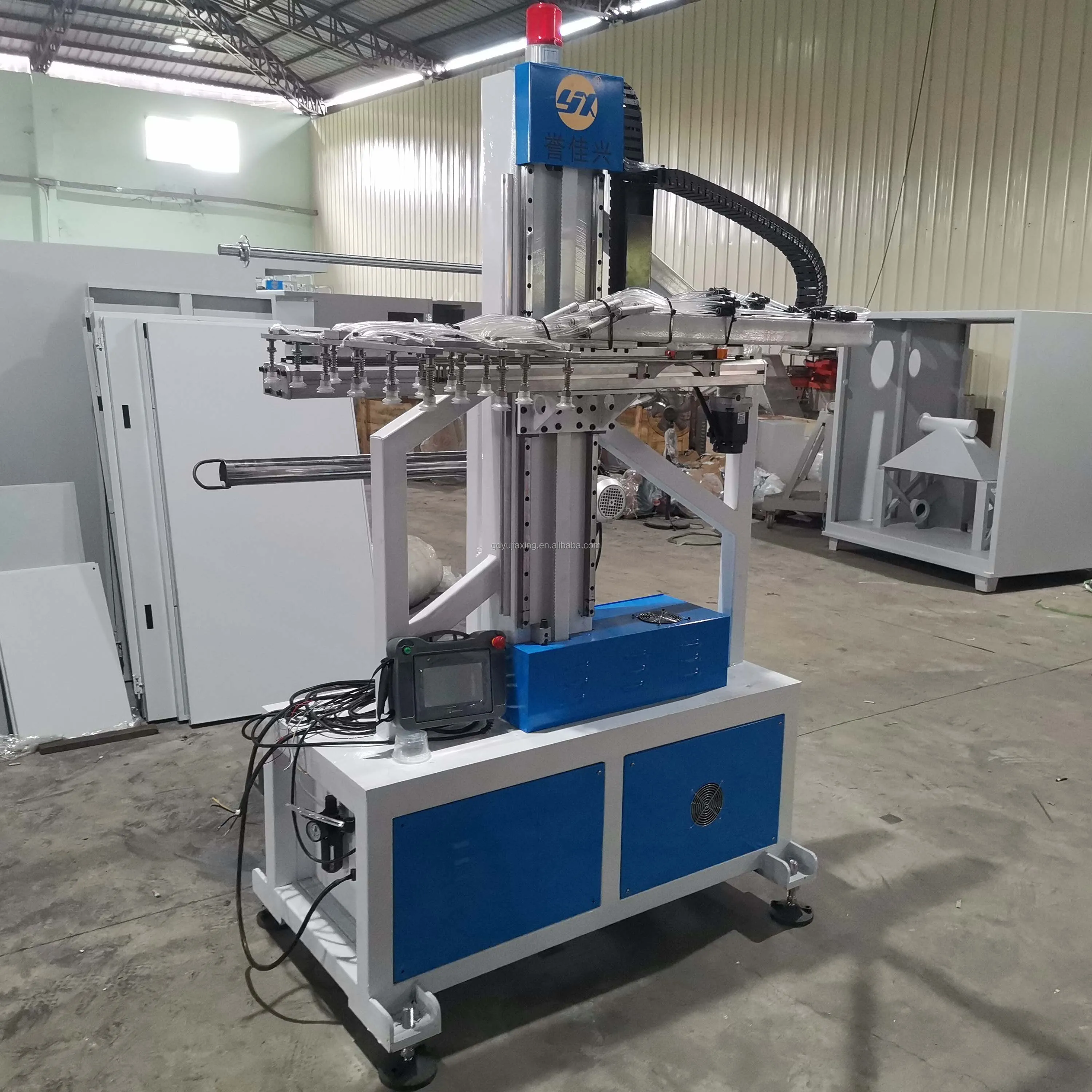 Factory Price Two Axis Robot Arm Staking Machine for Cup Making Machine ...