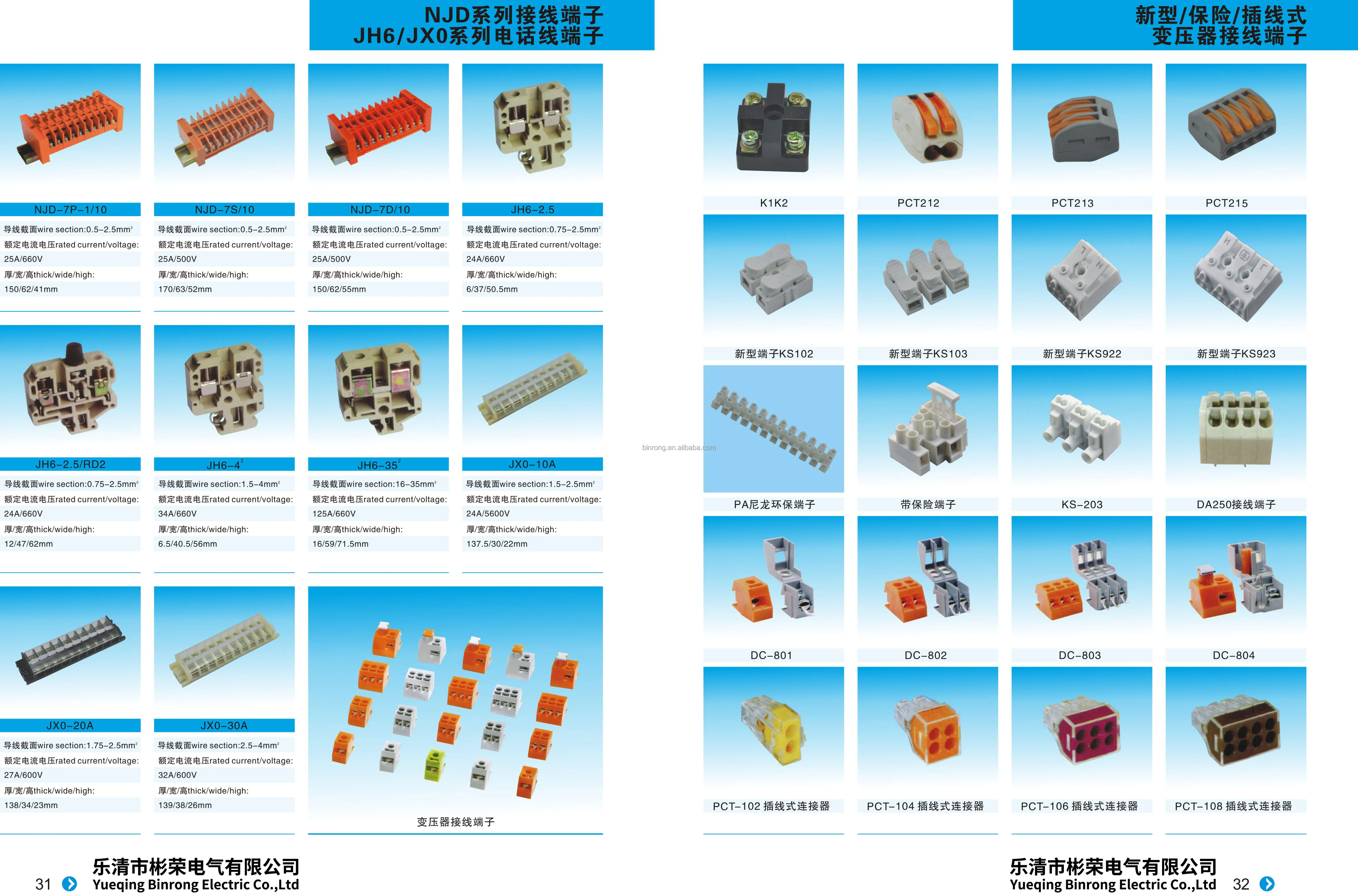C45 E/UK DIN Rail Terminal Block End Stopper Bracket Wire Connector| Alibaba.com