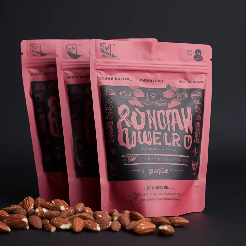 Customized Printing Baggies Stand Up Pouch Food Packaging Bags Aluminum ...