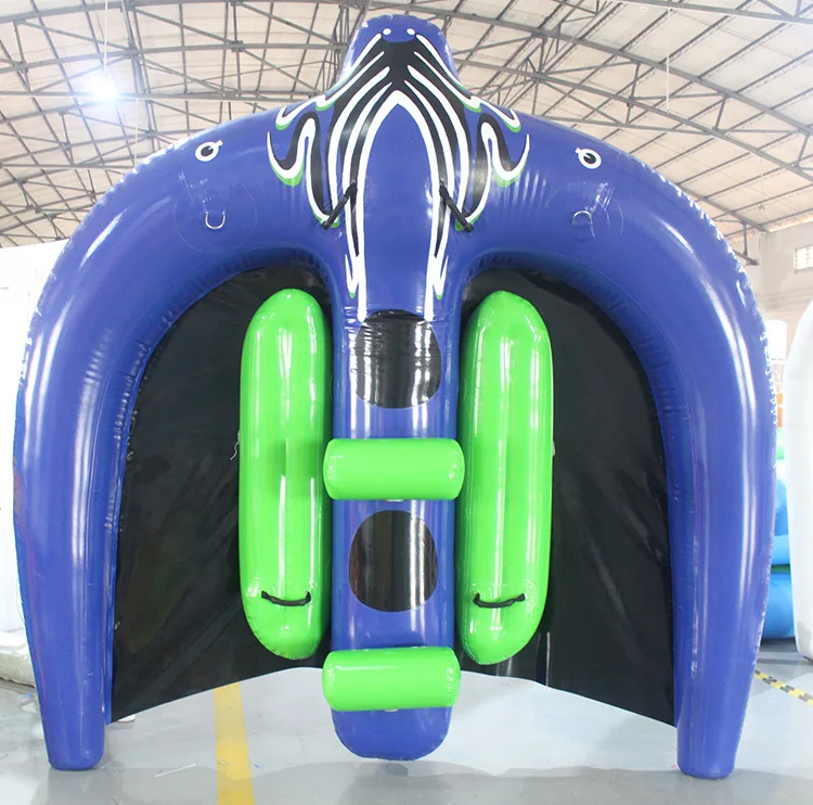Water Park Sport Fly Fish Boat Inflatable Flying Manta Inflatable ...