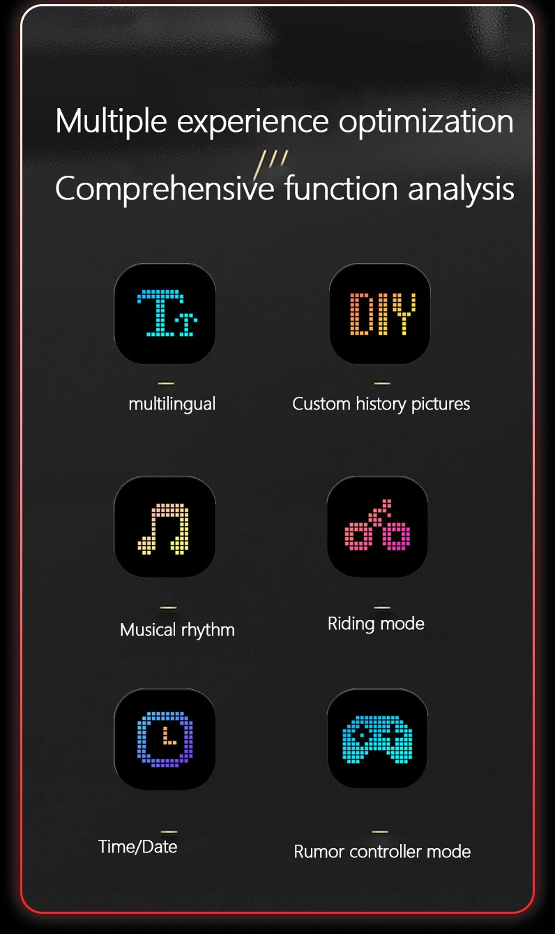 Programmable LED Sign for Car - Flexible Message Display