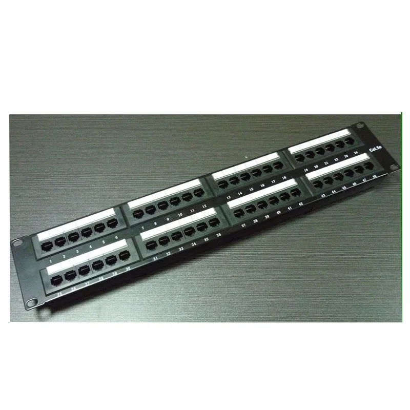 Netlink Patch Panel With Label Paper 19inch 48 Port Cat5e Cat6 Utp ...