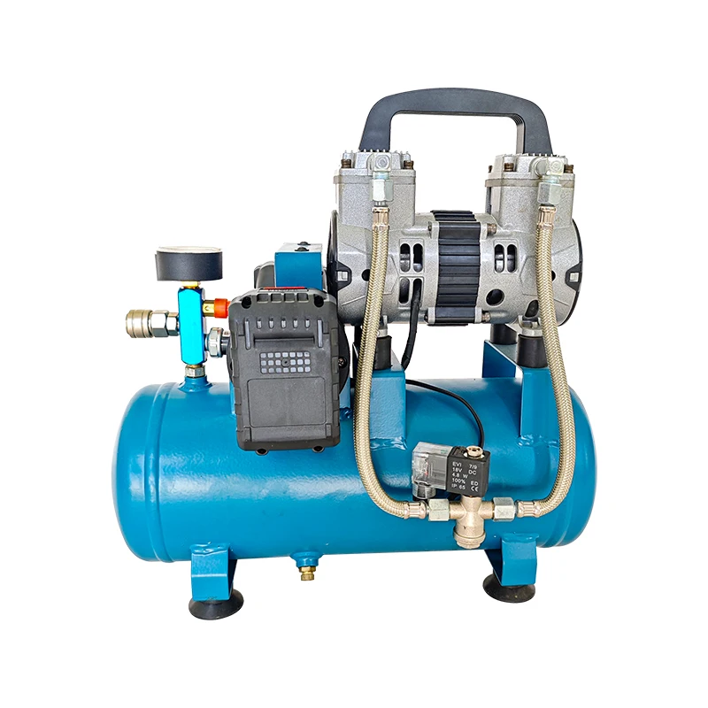 YJ/OEM 20V 10L Cordless Brushless Air Compressor - Silent & Oil-free
