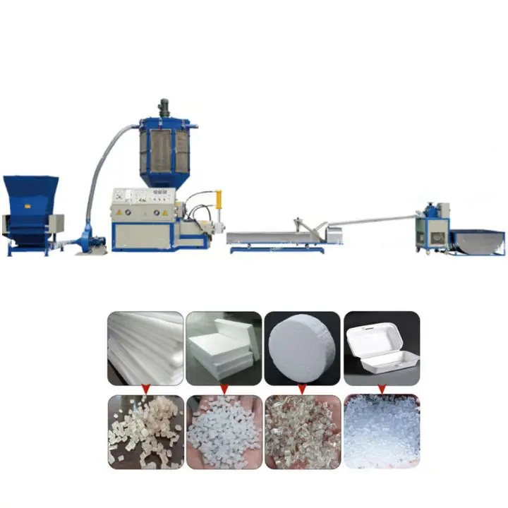 Styrofoam XPS Foam Recycling Machine Styrofoam Granulating Machine ...