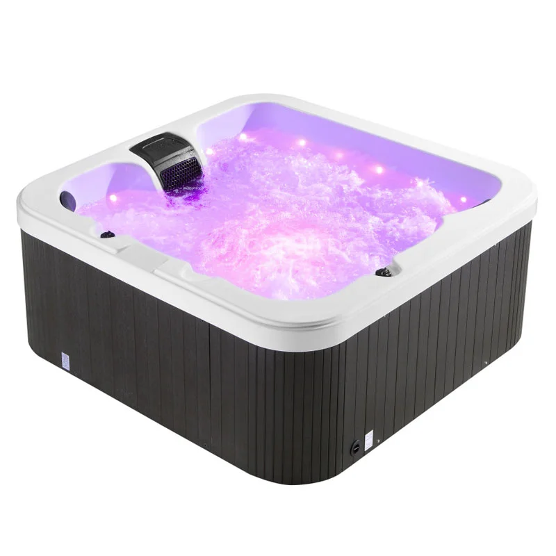 Outdoor Massage Air Jet Bath Tub - Salt Water Hot Spa