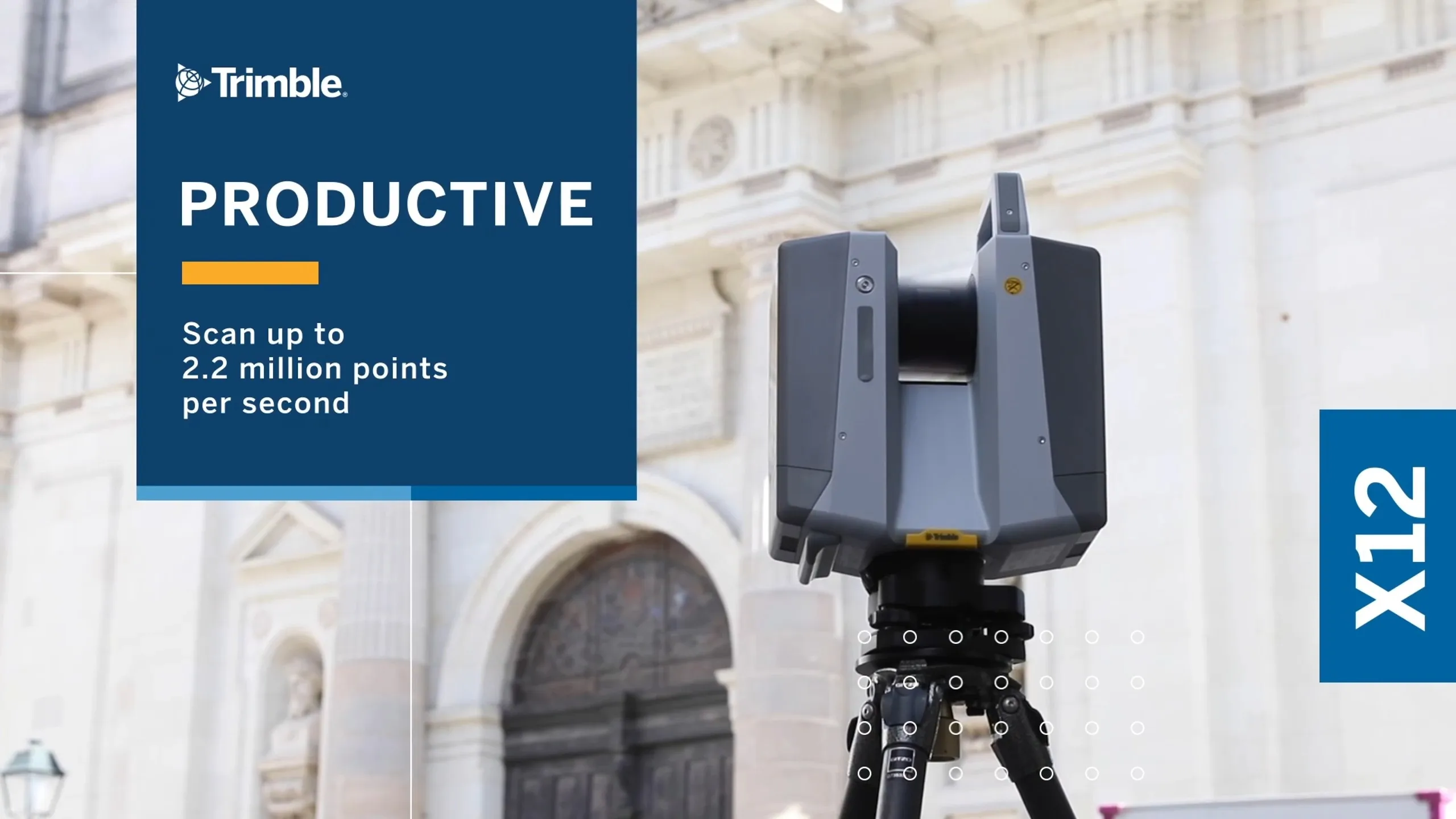 Trimble X12 3D Laser Scanner - Efficient Surveying Tools