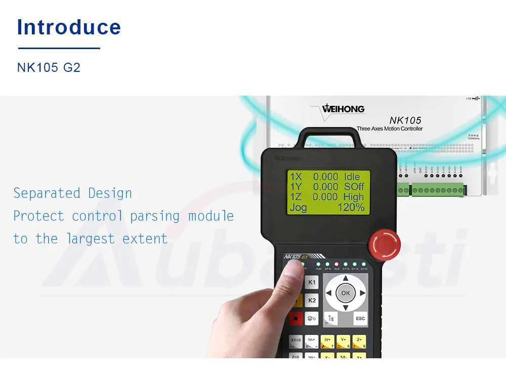 3 Axis CNC DSP Controller NK105G2 for Plasma Cutting & Milling ...