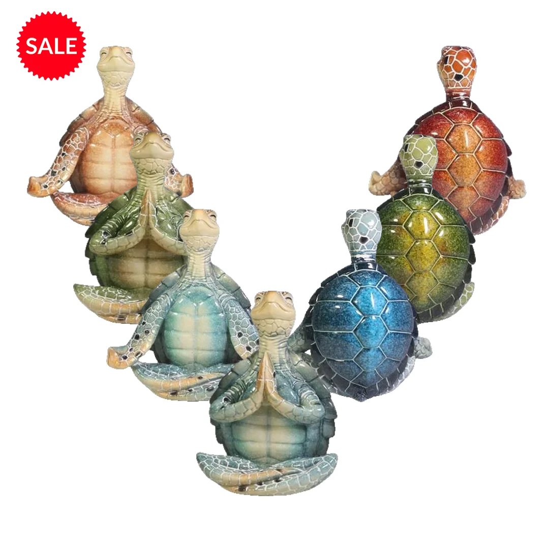 Wholesale Ocean Marine Decor Sea Turtle Meditation Yoga Decor Coastal ...