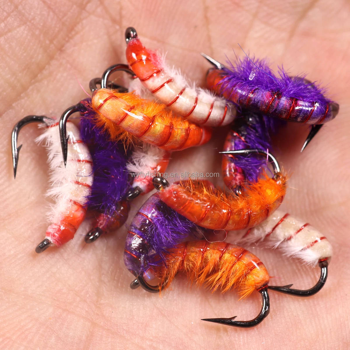 Wholesale Bulk Czech Nymphs Scud Bug Fly Lures for Trout