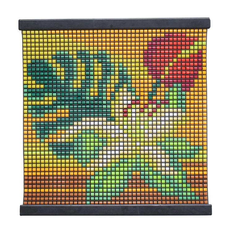 New designed handmade perler beads without ironing mesh canvas 5mm hama ...