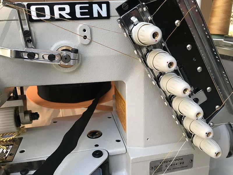 Edge Sewing Machine Fringe Machine Bed Cover Pattern Prototype Rnv-008 ...