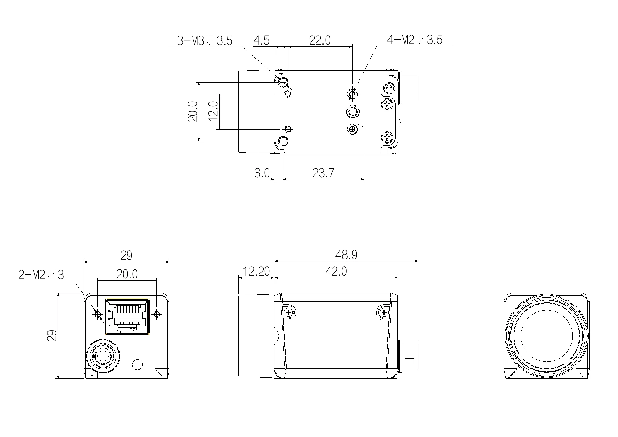 5MP Machine Vision Camera - Customized Support for OEM & ODM