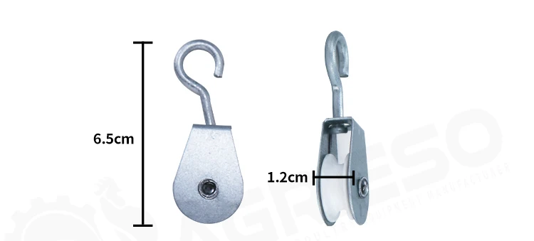 Big Cast Iron Pulley for Poultry Systems - Durable & Efficient