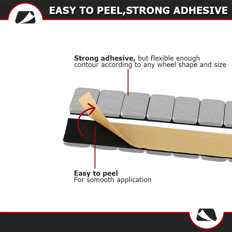 Reecheng Factory Adhesive Strip Wheel Balancing Weight Sticky Balance ...