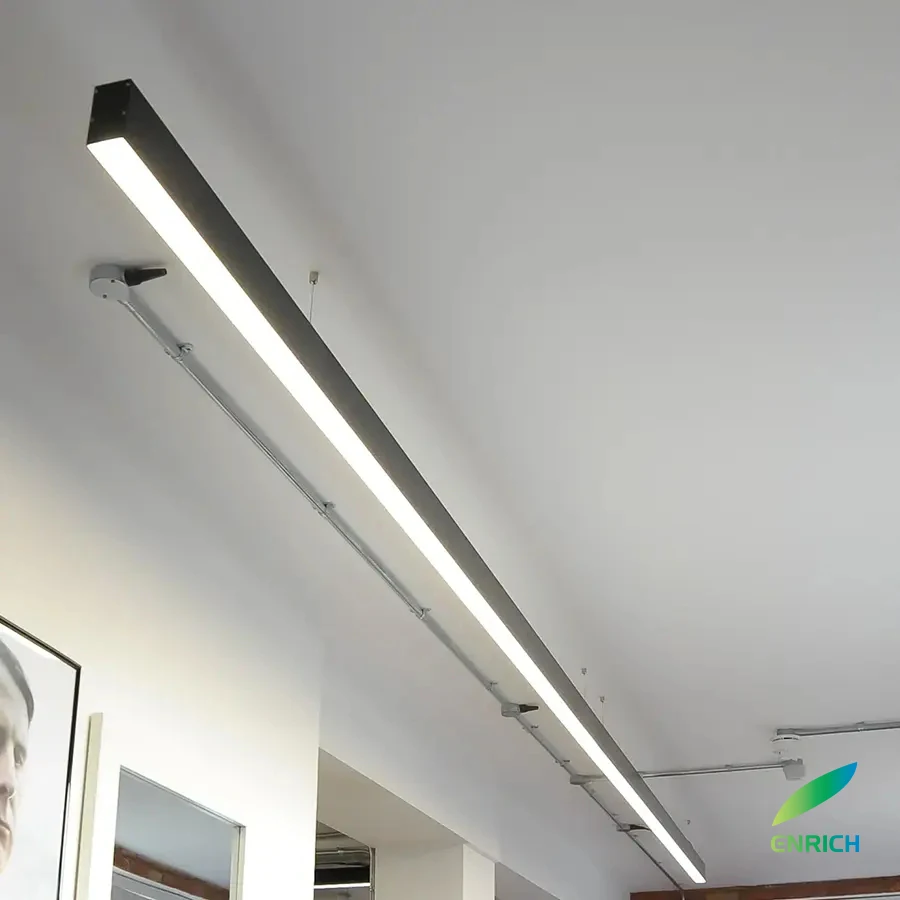 4ft High Efficiency Aluminum Linear Led Pendant Light 120lm/w 0-10v ...