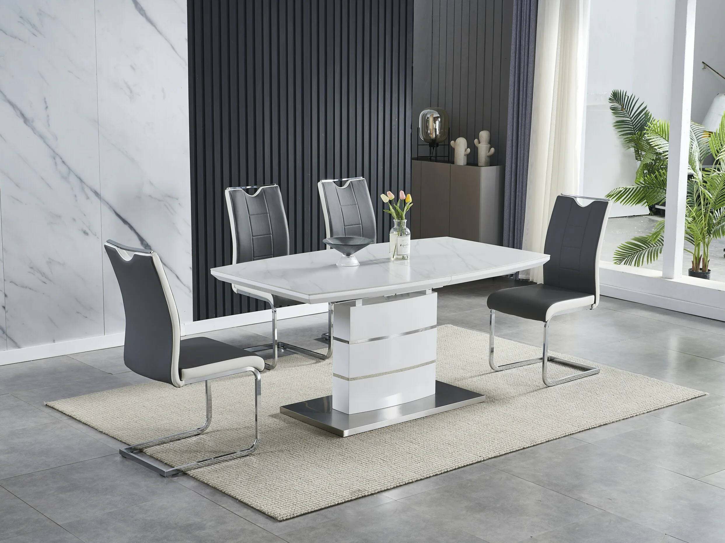 Sinochic Factory Nordic Style Luxury Modern Mdf Top Wooden Panel ...