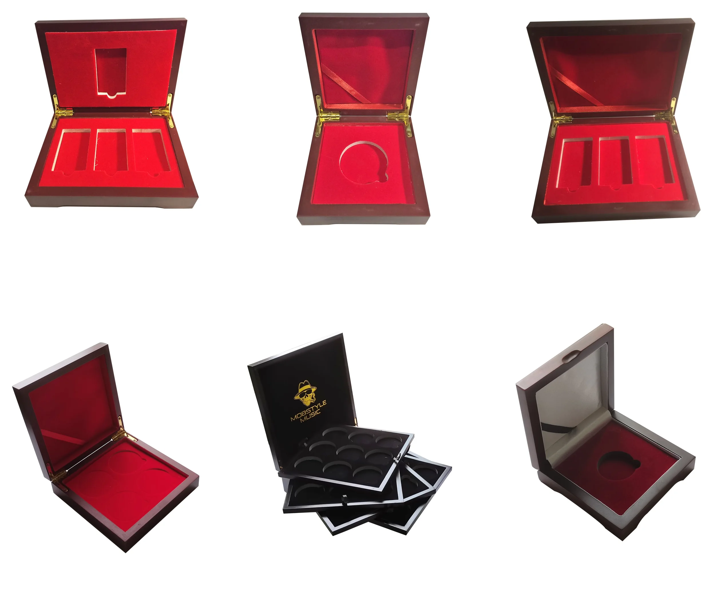 Custom Wooden Coin Box - Perfect for Commemorative Coins