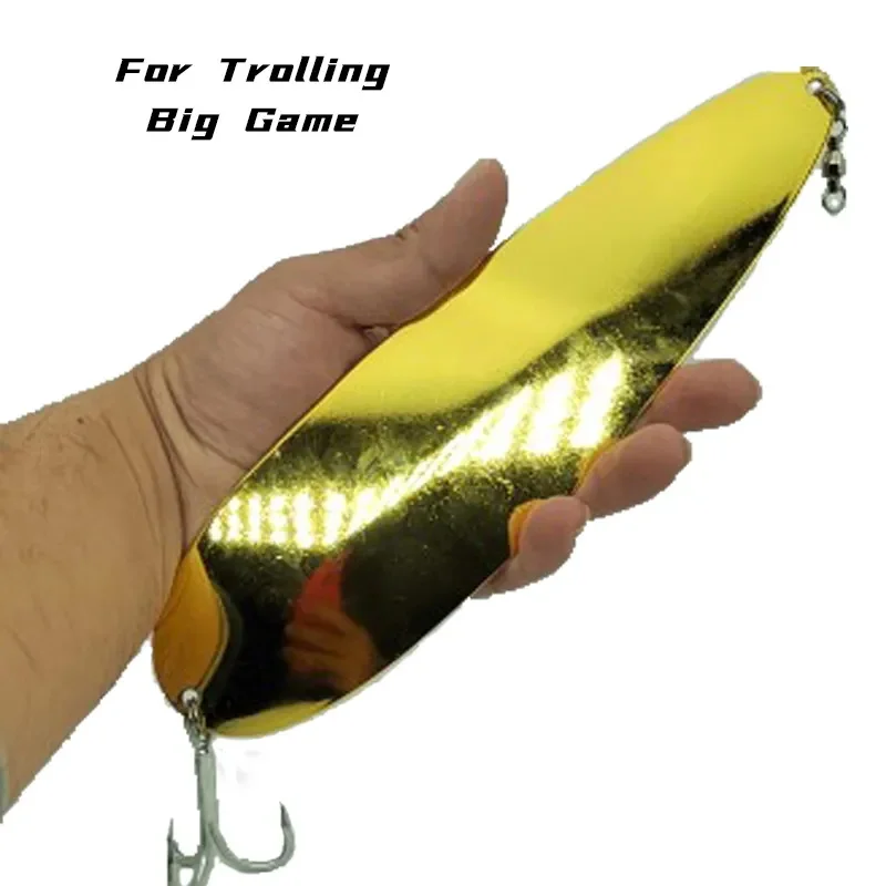 9In 304 Stainless Steel 140g/23cm Jigging Flutter Spoon Lure for ...