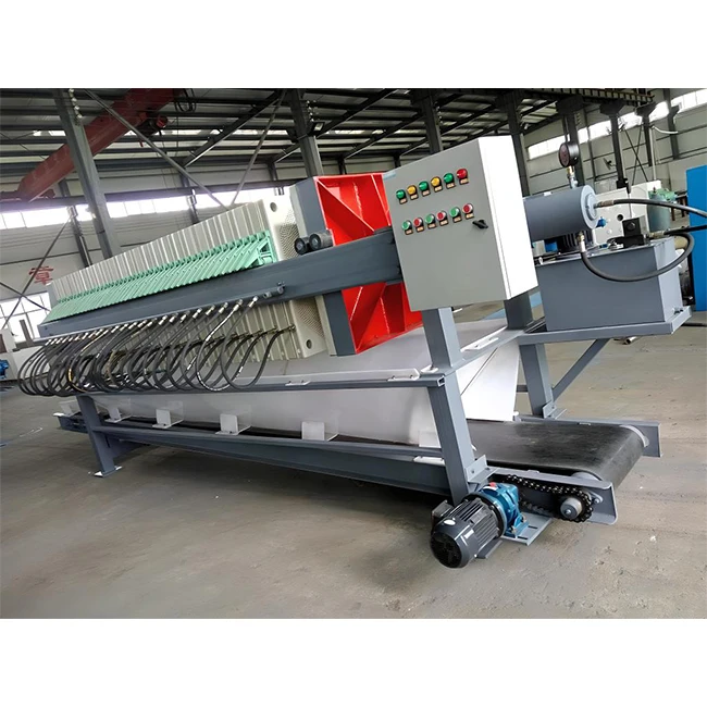 Program-controlled Automatic Chamber Membrane Filter Press For Brewing Food Beverage And Alcohol ...