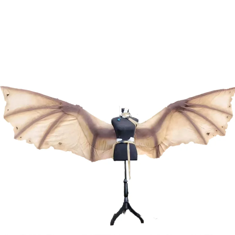 Customized Halloween Bat Wings Black Horror Wings Goth Accessories for ...