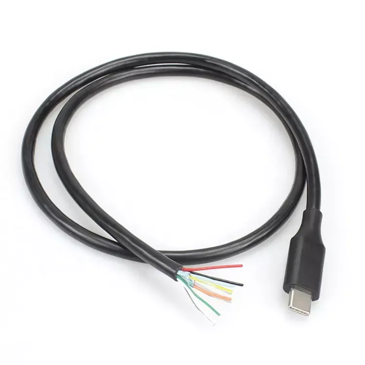 Type C To Open With Tinned Cable Usb Type-c 3.0 Male To Open Wire - Buy ...