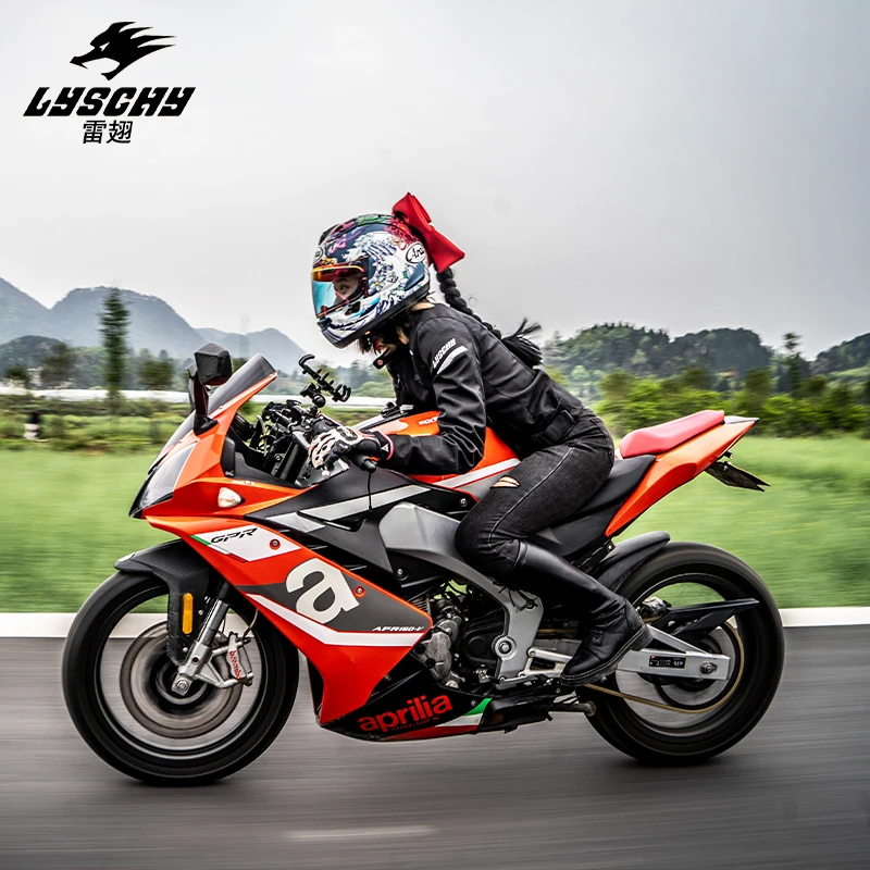 Lyschy Motorcycle Riding Suit Summer Mesh Men Anti-fall Breathable ...