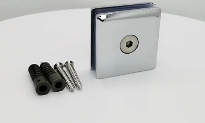 Sus 304 Glass Railing Corner Clamp Fittings Shower Frameless Tempered ...