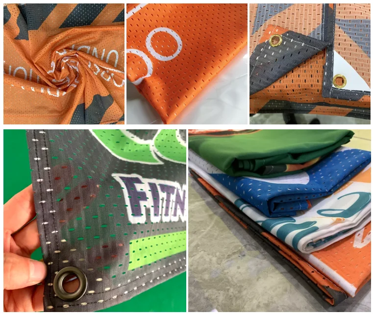 Custom Outdoor Advertising Mesh Banner Fabric Digital Print| Alibaba.com