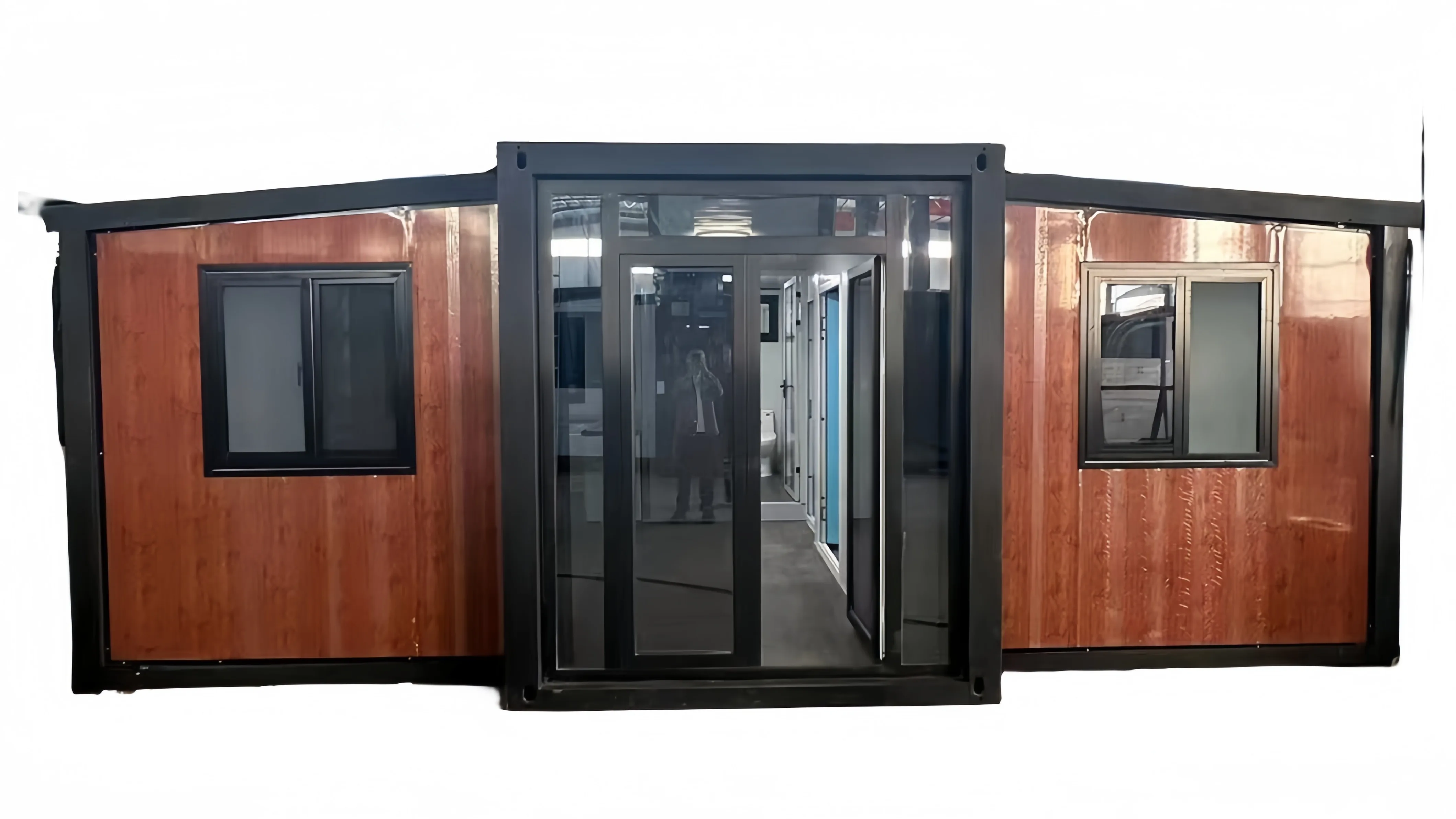 20ft/30ft/40ft Customized Villa Office Hotel Portable Prefabricated Expandable Container House ...