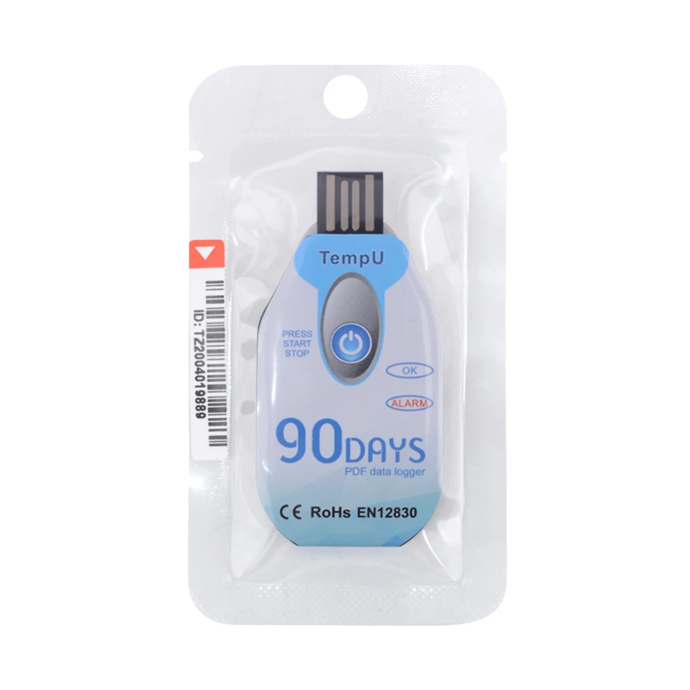 Temperature Data Logger (disposable Temperature Recorder Tempu Tz ...