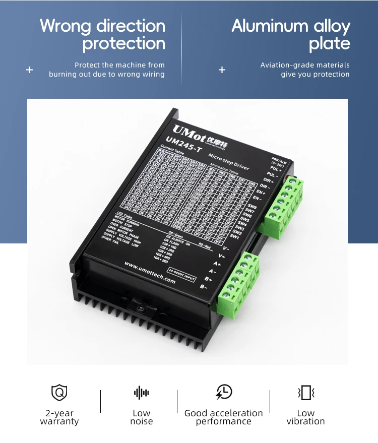 UM243 Stepper Motor Driver - 5V 24V 3.0A with Q Programmer