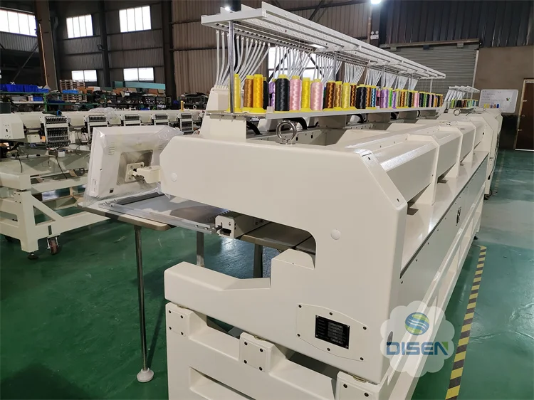 Customized Automatic Flat 400mm*1000mm Cap T-shirt Hat Sequin Cording ...