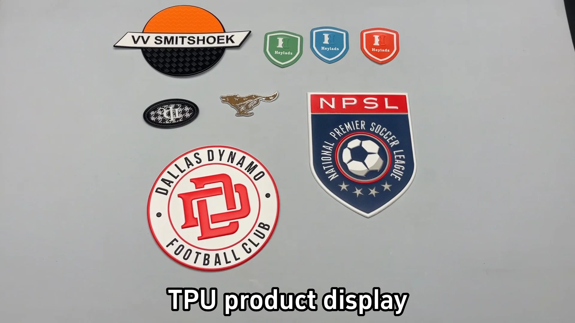 Custom Design Letters High Frequency Embossed Brand Label 3d Tpu Logo ...