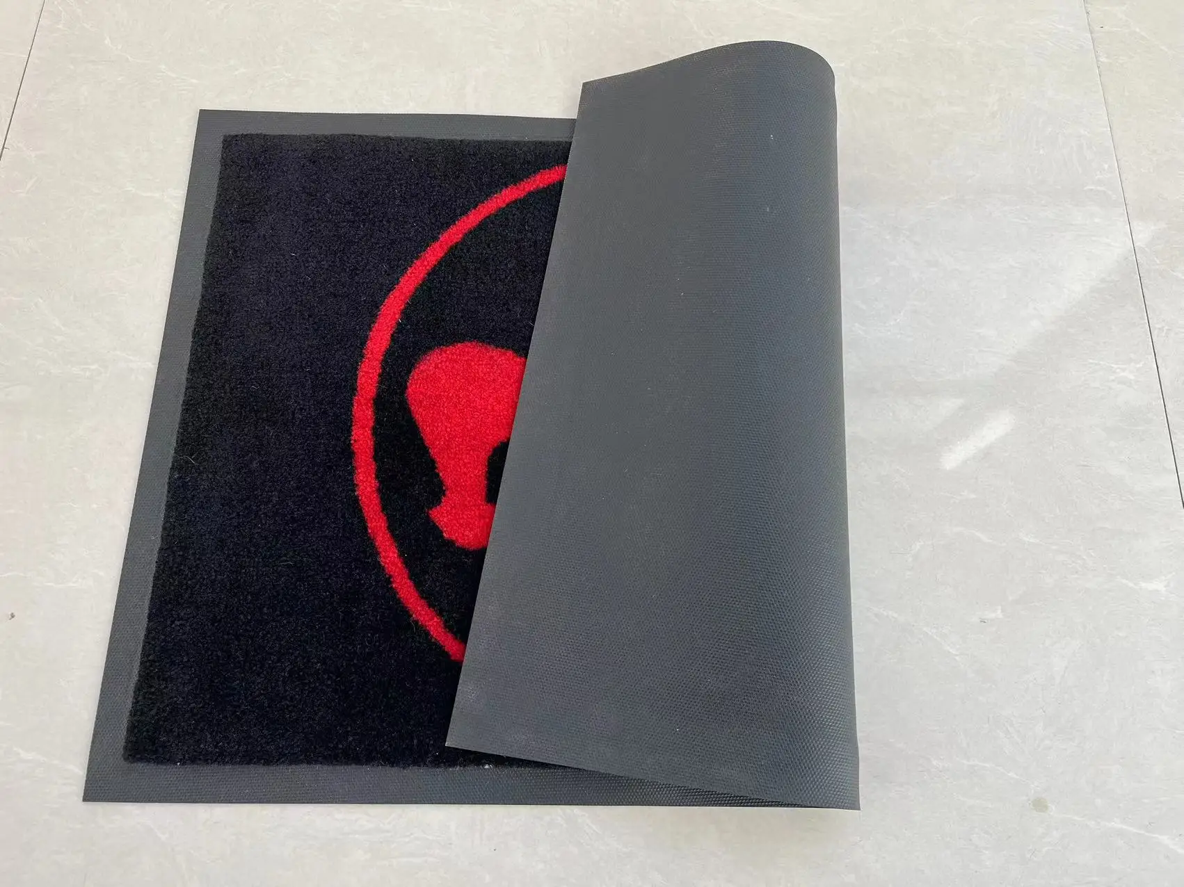 Anti Slip Custom Commercial Logo Welcome Shop Entrance Mat Rugs Square ...