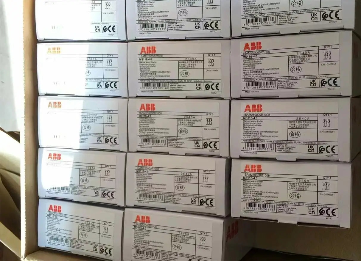 Ms132 Motor Protection Circuit Breaker Abb New And Original Ms132-0.63t ...