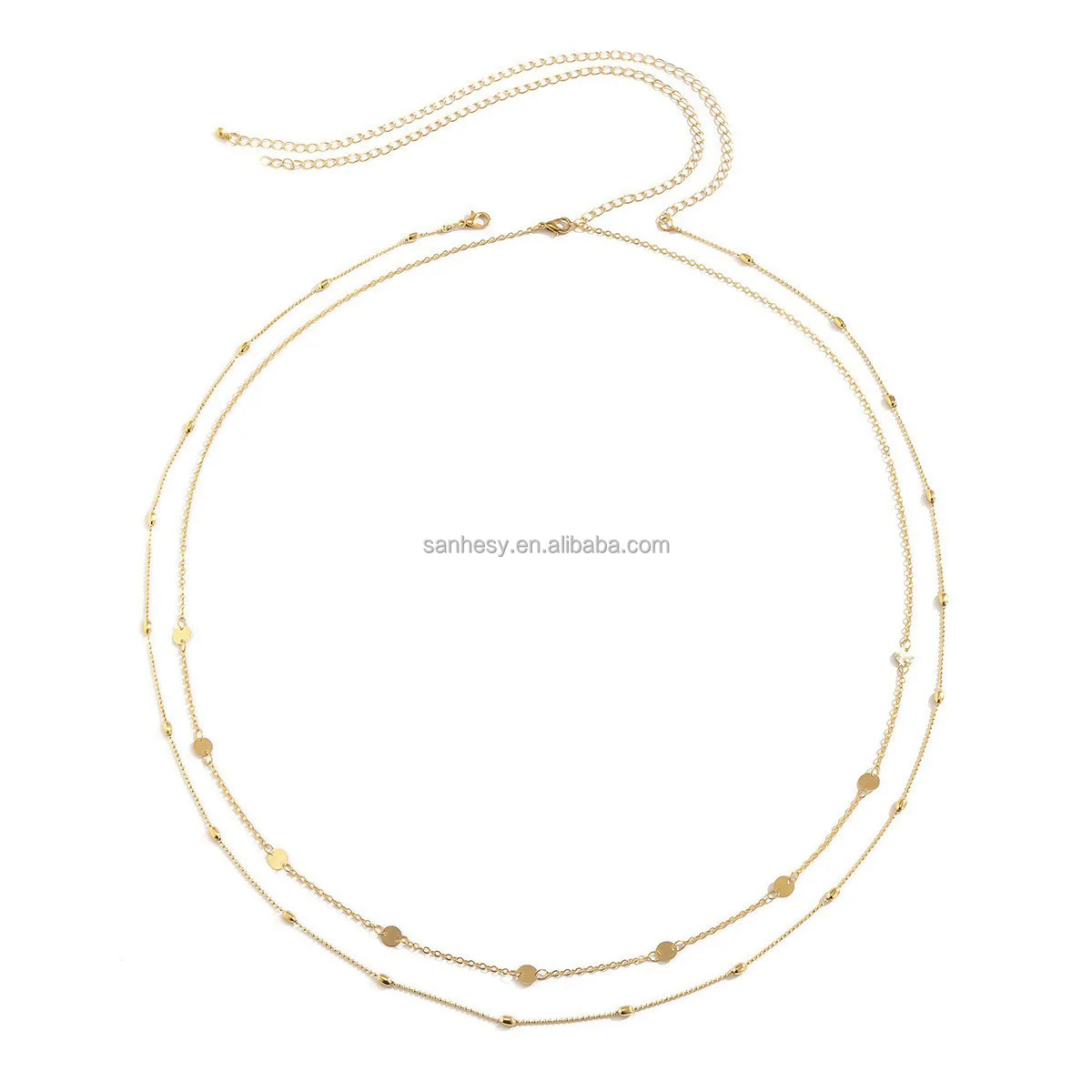 Bling Gold Plated Crystal Star Waist Belt Belly Chain Jewelry Body ...