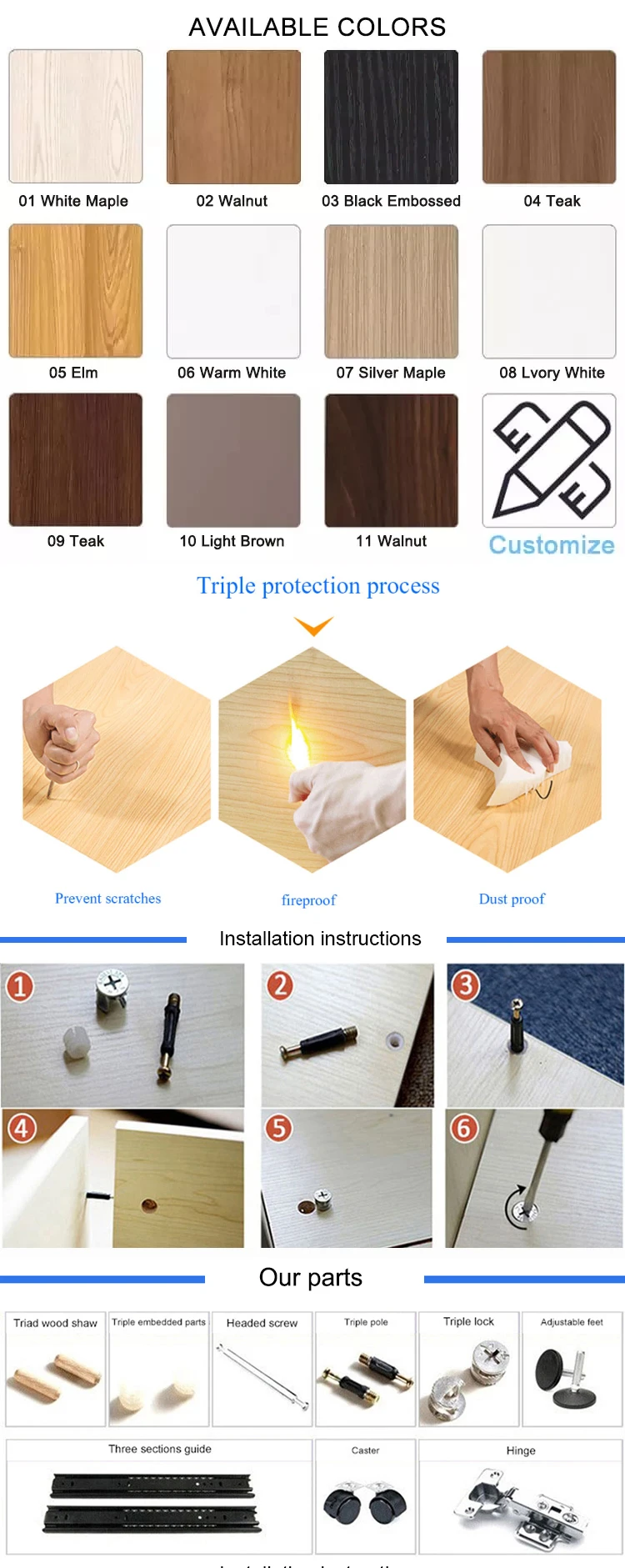 Modular Office Furniture Hpl Workstation Call Center Office Staff High ...