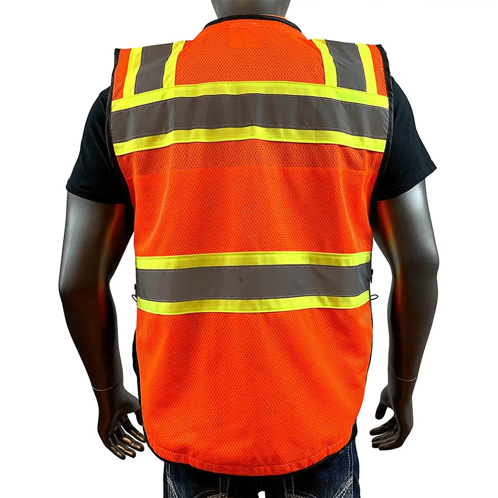 Wholesale 100% Polyester Breathable Workwear Oem Mesh Safety Vest With ...
