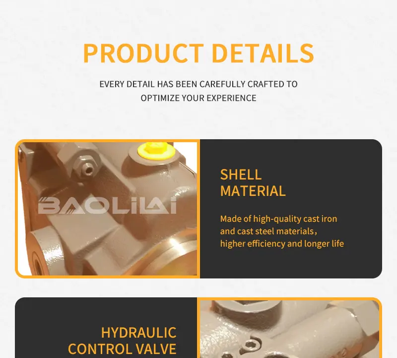 Pv Series Denison Hydraulic Pump Pv6 Pv10 Pv15 Pv20 Pv29 Pv38 Pv47 Pv64 ...