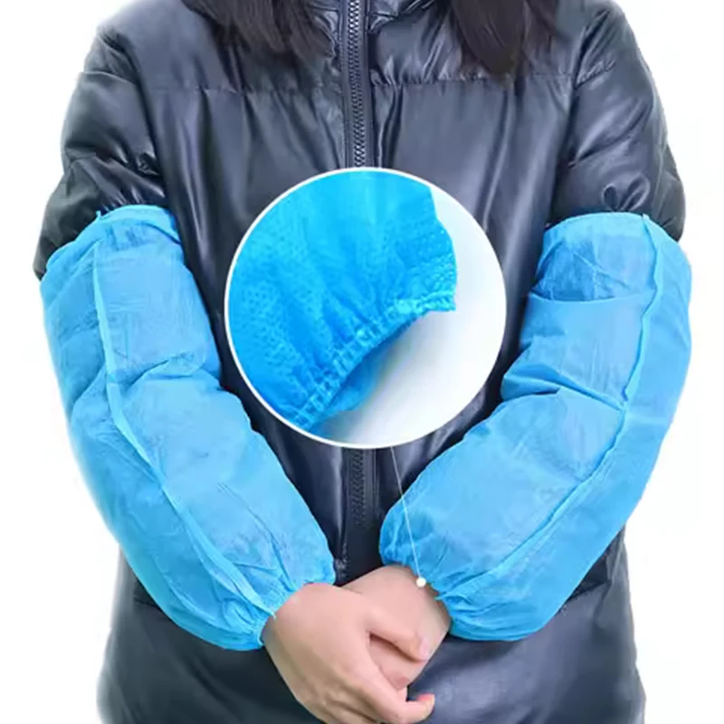 Long Sleeve One-piece Apron Oversleeve Arm Oversleeve Oversleeve Safety ...