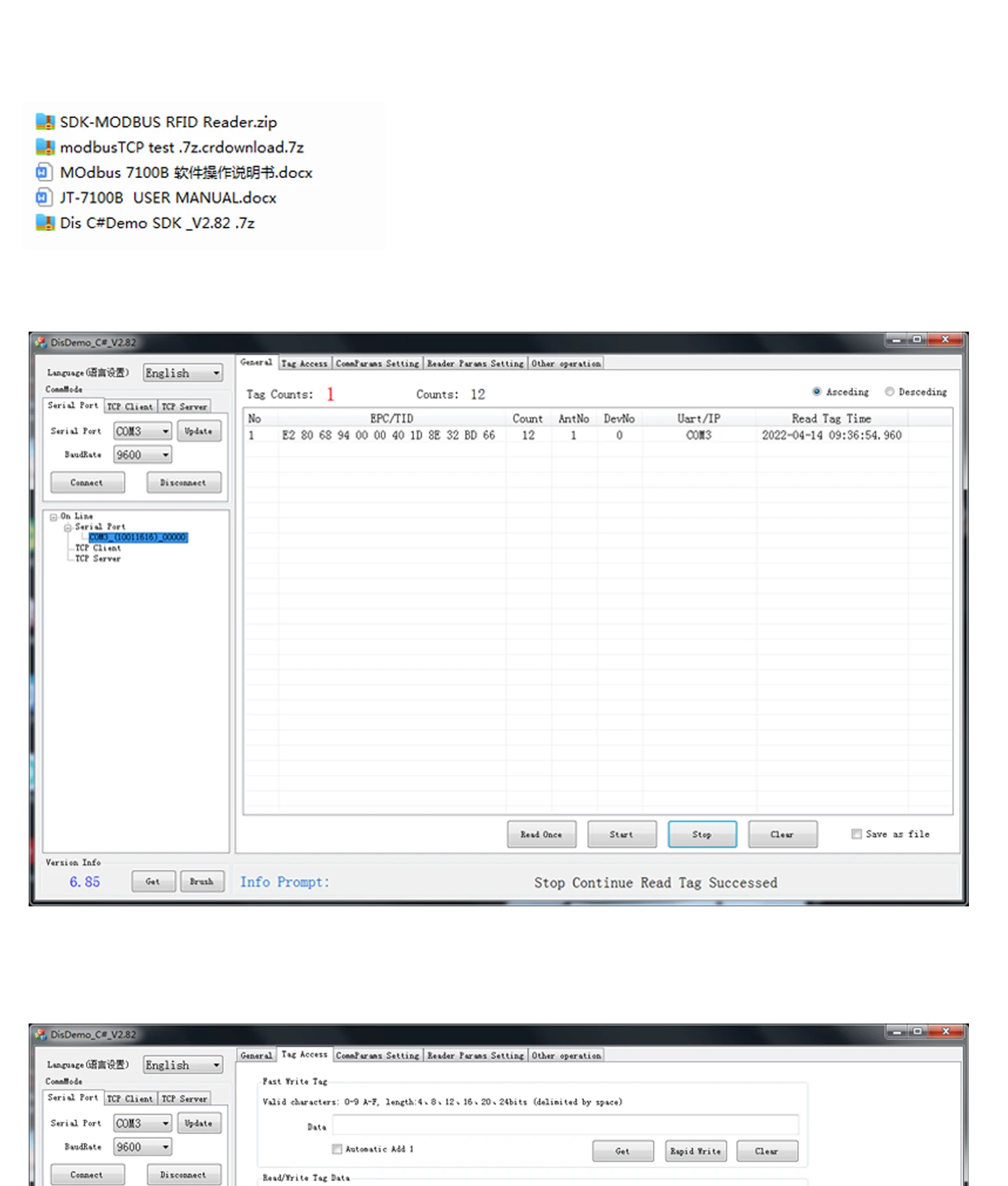 JT-2850 Chip RFID Module - 1 Meter Range for Embedded Systems