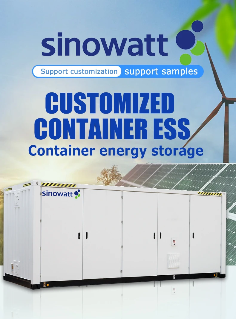 500kwh Outdoor Energy Storage Power Hybrid Lithium Battery Solar Power ...