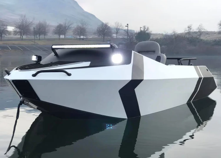 Kinocean 2025 Aluminum Mini Motor Jet Boat for Sale