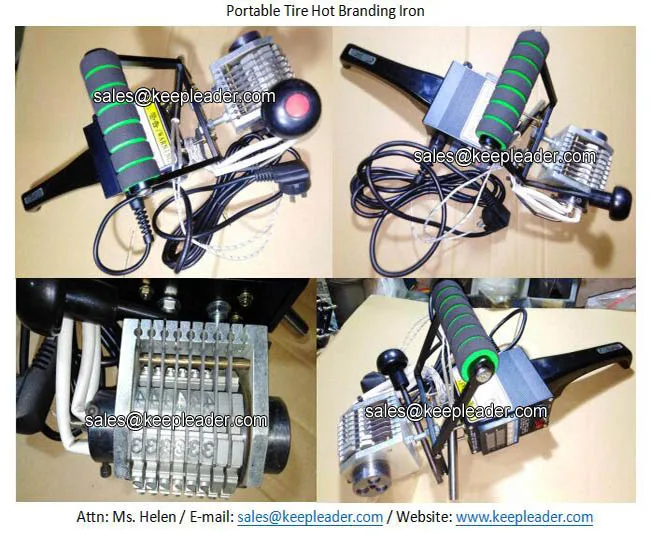 Tire Sequence Branding - Portable Hot Brander for Easy Labeling