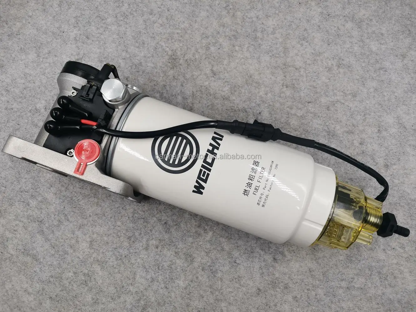 Fuel Water Separator Electric Pump & Filter for SINOTURK HOWO, SHACMAN ...