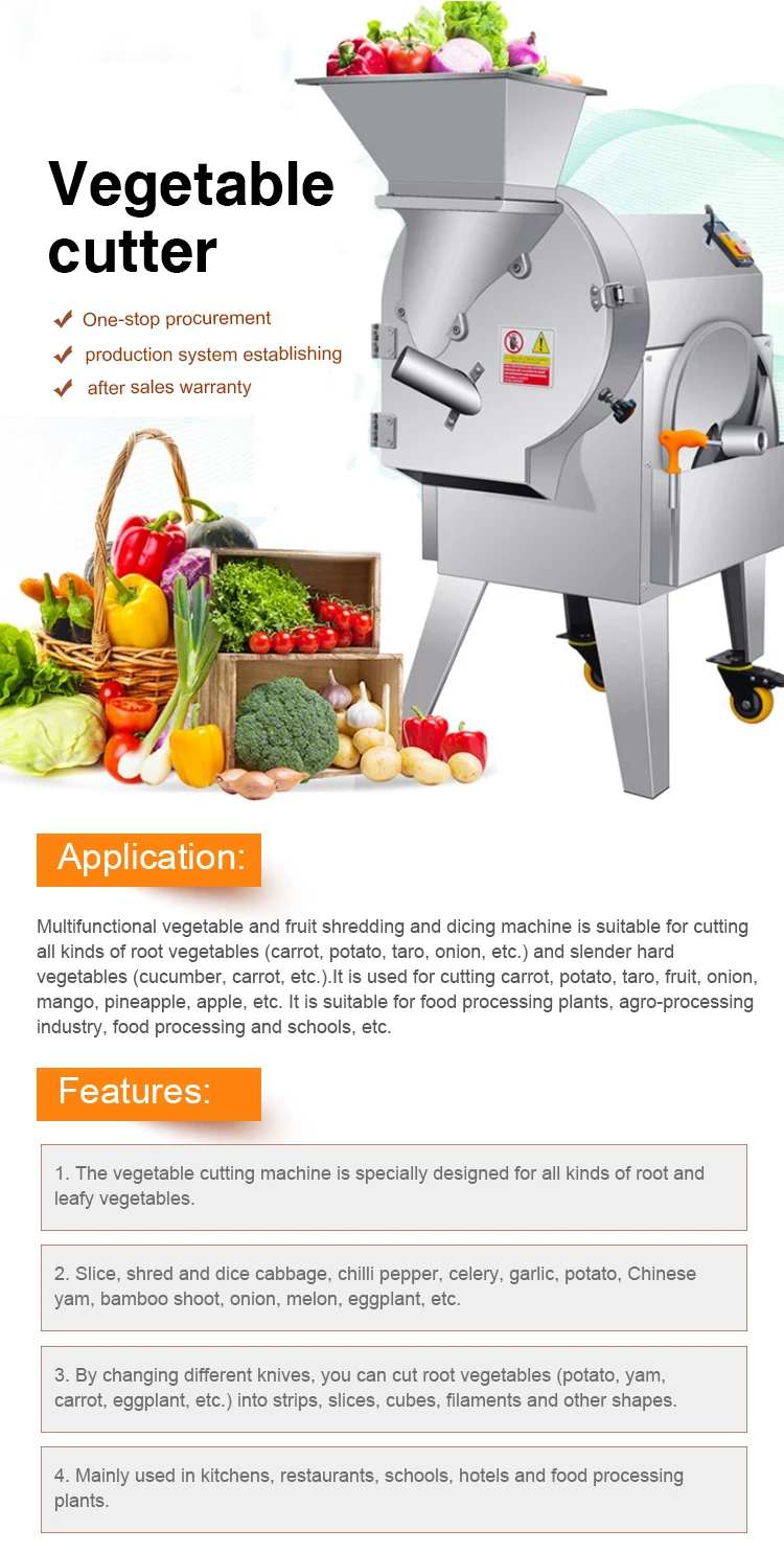 Commercial Automatic Vegetable Cutter Machine Vegetable Carrot Cutter ...