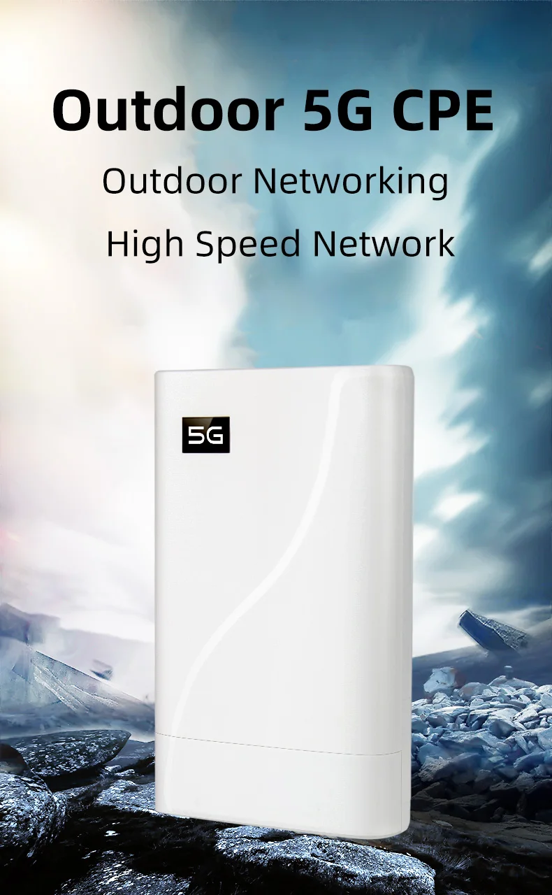 TUOSHI 5G CPE Router - 600mbps Home Solution for Outdoor
